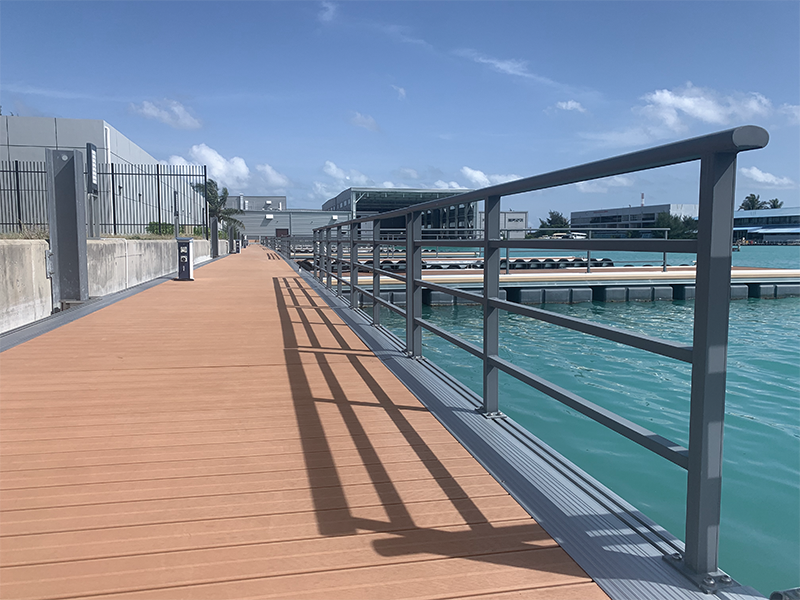 Freeboard:350~700 Anti-rust Walkway Aluminum Pontoon from China ...